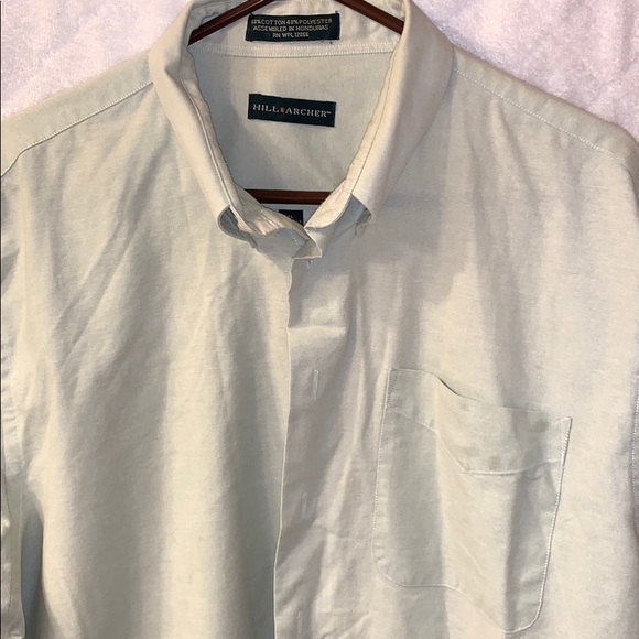 hill and archer | Shirts | Hill Archer Light Green Button Up | Poshmark
